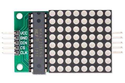 led matrix 8x8 with max7219 driver