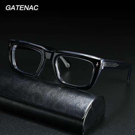 빈티지 아세테이트 광학 안경테 사각 투명 근시 처방 안경 여성 2022 럭셔리 브랜드 안경 신제품 Aliexpress