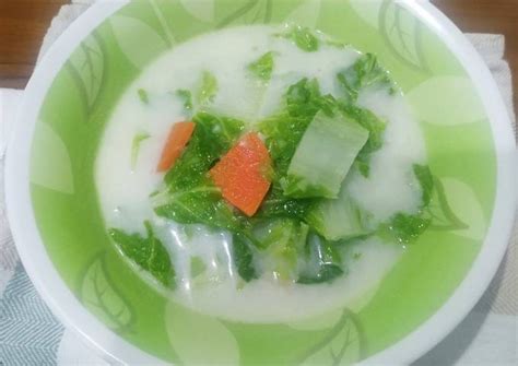 Resep Bobor Sawi Putih Mudah Oleh Sda Sda Cookpad