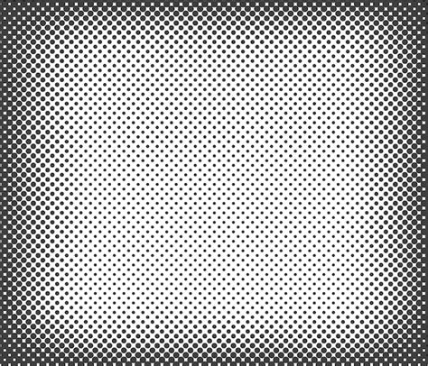 Premium Vector Halftone Dotted Background Overlay Square Frame