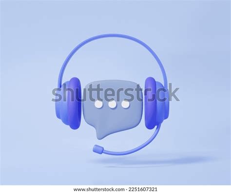 3d Call Center Customer Service Icon Stock Illustration 2251607321