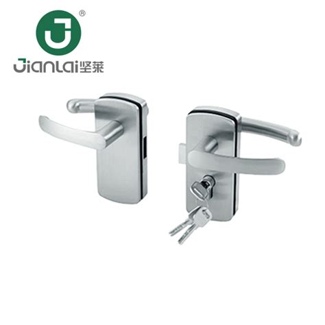 China Frameless Glass Sliding Door Lock Swinging Glass Door Double