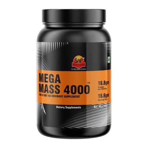 Mega Mass 4000 2kg At Rs 1300piece Lean Mass Gainer In Ghaziabad