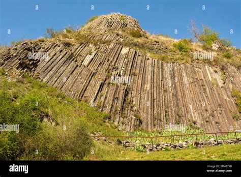 Basalt Columns Of Usson Village Labelled Les Plus Beaux Villages De France Puy De Dome