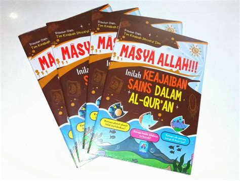 Promo Masya Allah Inilah Keajaiban Sains Dalam Al Quran Diskon 29 Di