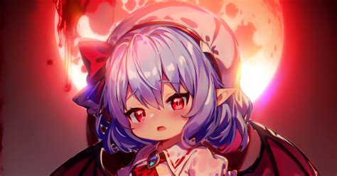 Remilia 永遠に紅い幼き月 Poeetのイラスト Pixiv