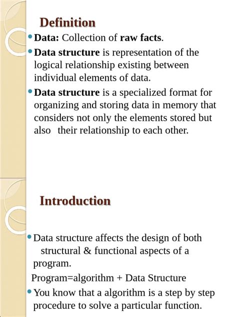 dsa pdf data structure data type