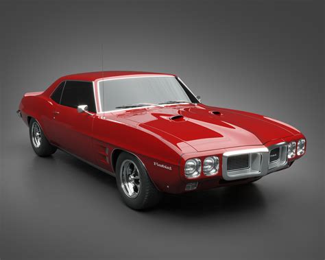 1969 Pontiac Firebird 400 3d Model Turbosquid 1741105