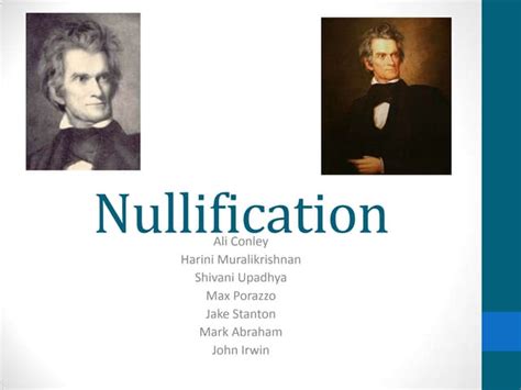 Nullification Crisis