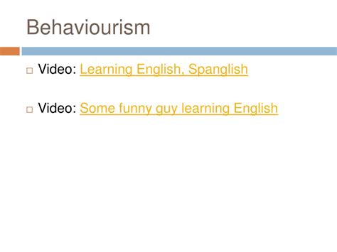 Ppt Explaining Second Language Learning I Powerpoint Presentation Free Download Id694247