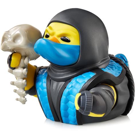 Mortal Kombat Sub Zero Tubbz Rubber Duck Collectible Merchoid Uk