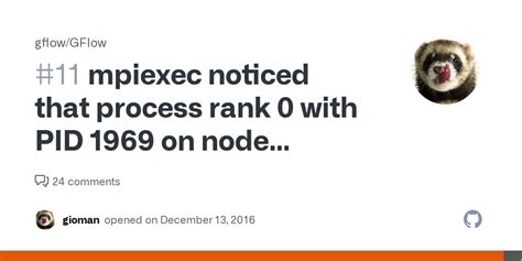 Mpiexec Noticed That Process Rank 0 With Pid 1969 On Node Ubuntu Exited On Signal 9 Killed