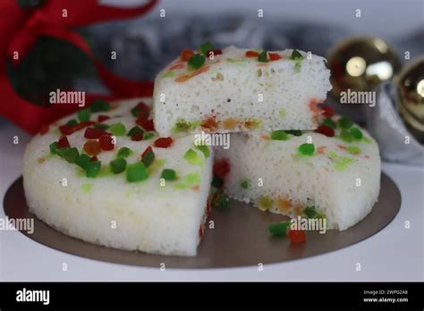 Vattayappam With Tutti Fruity A Kerala Sweet Dish Vattayappam Is A