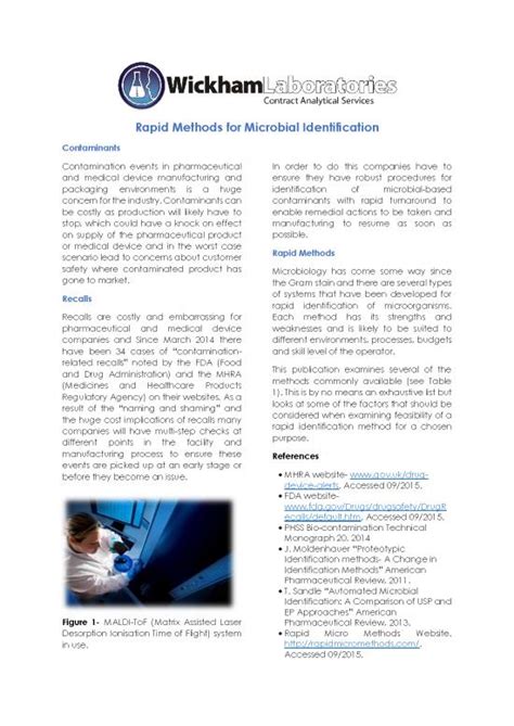 Theory Of Production Pdf 92847 Using Rapid Methods For Microbial
