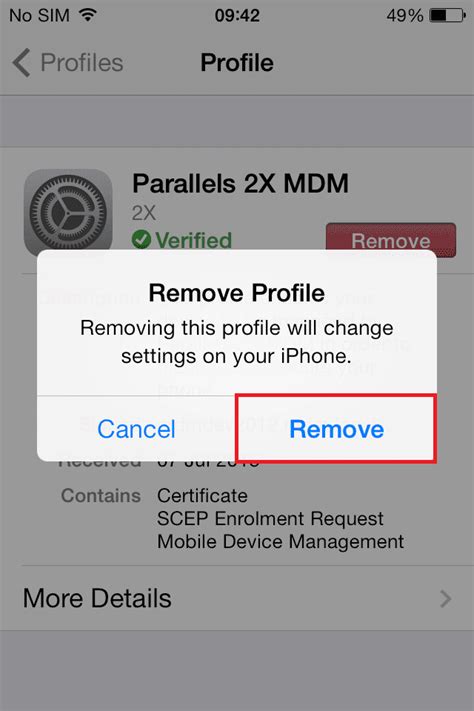 Guide On How To Remove The 2X MDM Agent And Profile From Your IPhone