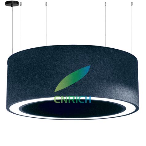 Prismático Difuser Círculo Acuario Ruido Acústico Absorber Led Lámpara