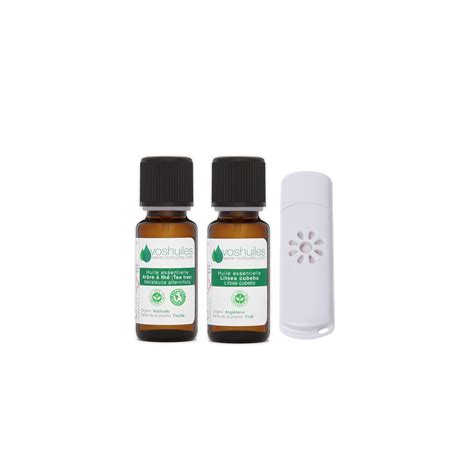 Voshuiles Mon Petit Kit Bureau 2 Huiles Essentielles 1 Mini