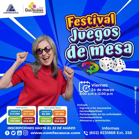 Festival Juegos De Mesa Comfacauca