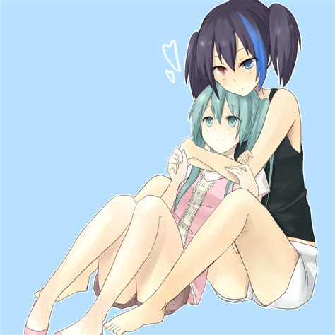 Hatsune Miku And Yokune Ruko Vocaloid And 1 More Drawn By Wadaka