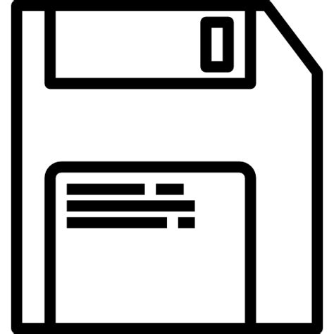 Floppy Disk Free Technology Icons