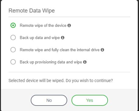 How To Wipe Windows Devices Remotely Through SureMDM Gears Knowledge Base