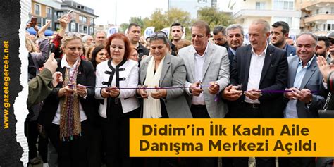 Didimin İlk Kadın Aile Danışma Merkezi Açıldı