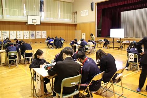 小中合同まわしよみ新聞CSによるNIEの取組 日々のできごと 野付中学校 別海町立小中学校幼稚園ブログ