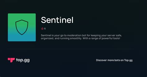 Add Sentinel Discord Bot The 1 Discord Bot And Discord App List