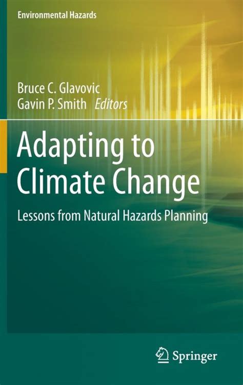 Adapting To Climate Change Lessons From Natural Hazards Planning