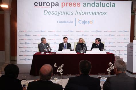 Juan Manuel Moreno Bonilla Desayunos Informativos Andalucía Europa Press