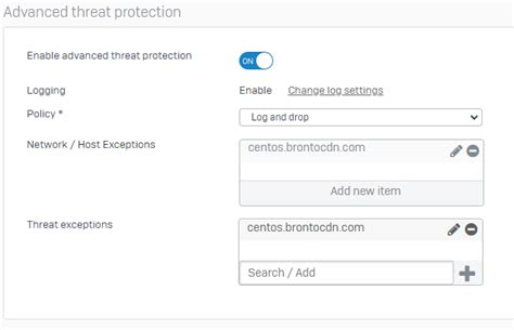 ATP Exceptions Is Not Working Discussions Sophos Firewall Sophos Community Connect