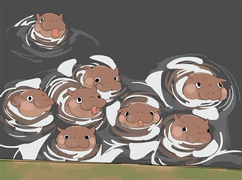 Moo Deng Real Life Drawn By Jeff Danbooru