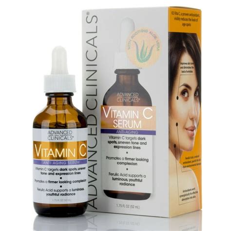 Advanced Clinicals Vitamin C Anti Aging Serum 175 Fl Oz 52 Ml