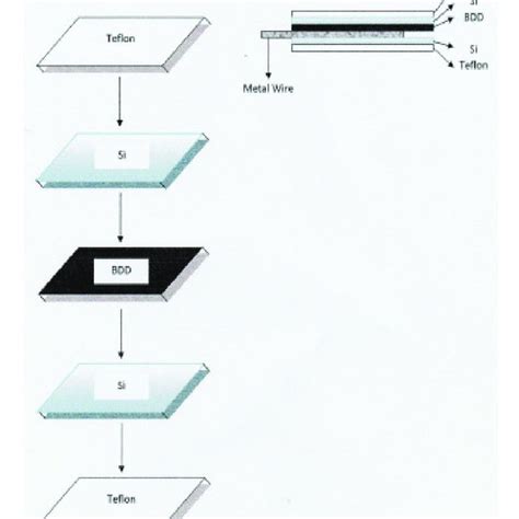 Longitudinal Section Of Micro Band Electrode Download Scientific Diagram