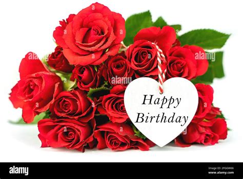 Happy Birthday Red Roses Images