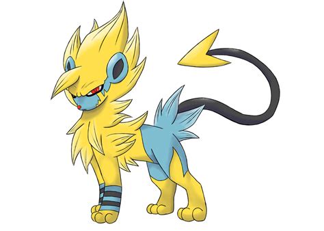 Luxray Mega Evolution By Braivety On Deviantart