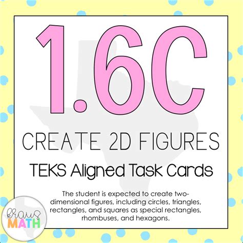 16c Create 2d Figures Teks Aligned Task Cards Kraus Math