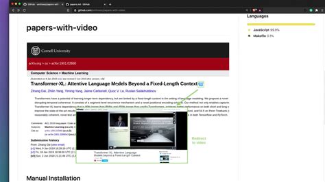 arXiv Paper Video Summary with `Papers with Video` Chrome Extension - YouTube