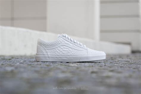 Mens Shoes Vans Old Skool Dx Mono Python Dawn Blue Footshop