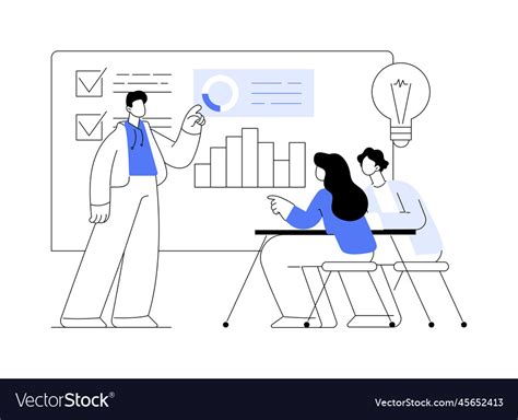 Workshop Abstract Concept Royalty Free Vector Image