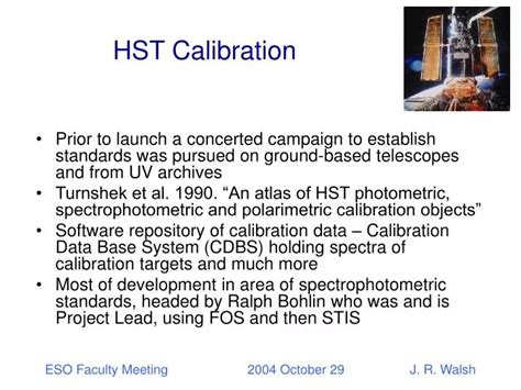Ppt Hst Calibration Powerpoint Presentation Free Download Id 3973234