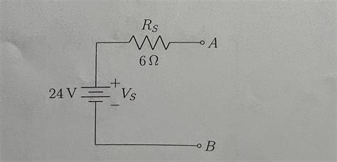 solved convert the practical voltage source shown below to