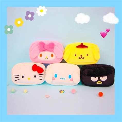 Cartoon Hello Kitty My Melody Cinnamoroll Pompompurin Badbadtz Maru