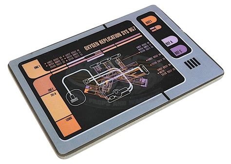 Star Trek Deep Space Nine Tv Starfleet Padd