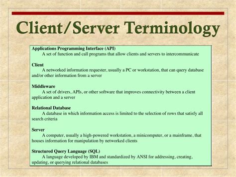 Ppt Chapter 16 Distributed Processing Clientserver And Clusters