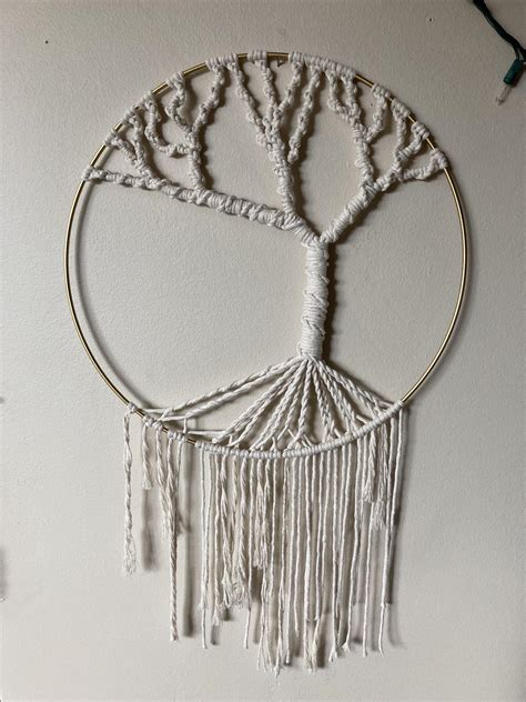 My First Tree Of Life Project R Macrame