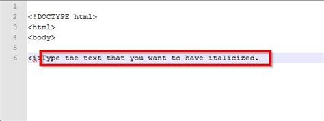 How To Italicize Text In Html 6 Steps With Pictures Wikihow