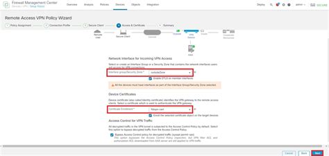 Configure AAA And Cert Auth For Secure Client On FTD Via FMC Cisco