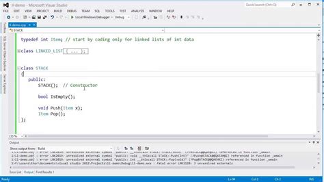 Stack And Queue Via Linked List ADT YouTube