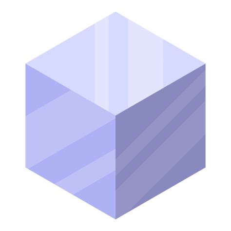 Ice Cube Isometric Icon Download On Iconfinder